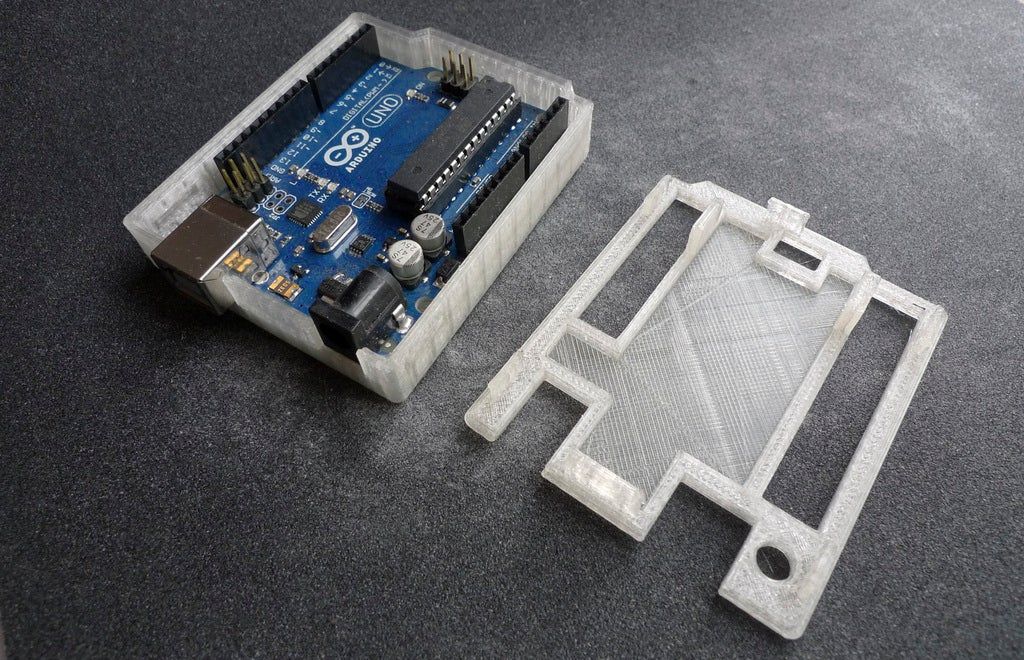 Download free STL file Arduino Uno Snug Case • 3D printer design ・ Cults