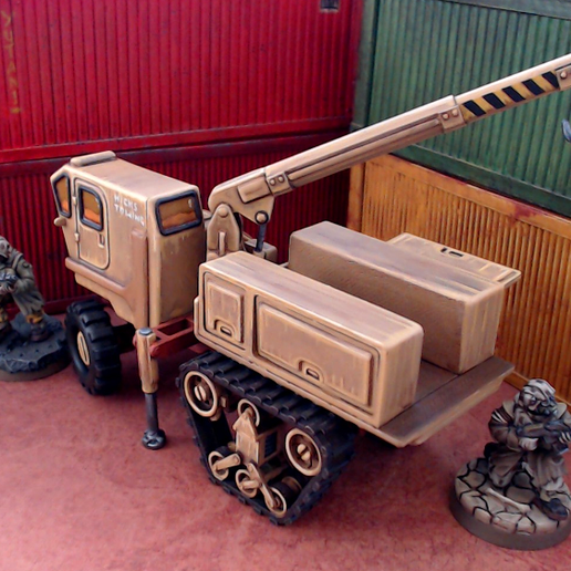 🚚 Halftrack Recovery - 28mm・ 3D File for ・Cults