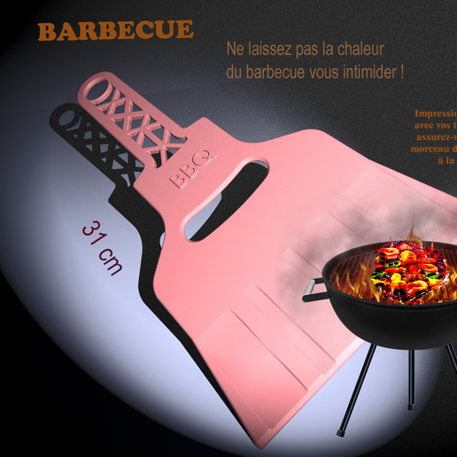 STL file BARBECUE RANGE - ELEGANT - FAN 🍳 ・3D printing idea to download ...