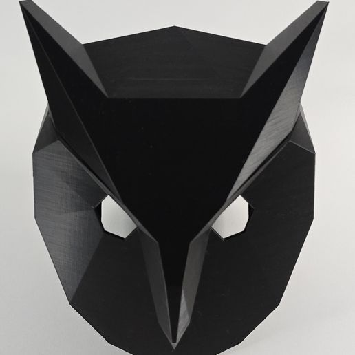 🦉 OWL ORIGAMI MASK - WEARABLE ART FOR COSPLAY & DÉCOR - 3D PRINT MODEL ...