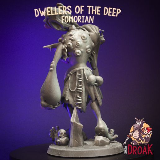 STL file Fomorian - Dwellers of the Deep 🧌 ・3D print design to download・Cults