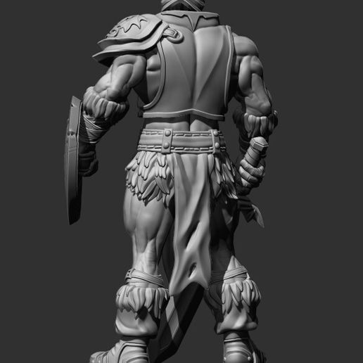 🤴 Classic Warrior・Free 3D File for ・Cults