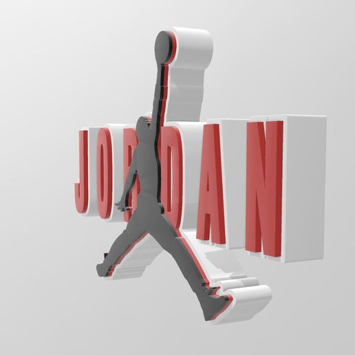 how to draw air jordan logo