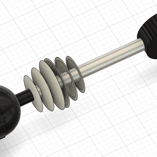 👁️ NSD Dalek Eye Stalk・ STL File for 3D printing・Cults