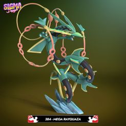 Rayquaza best STL files for 3D printer・198 free models to download・Cults