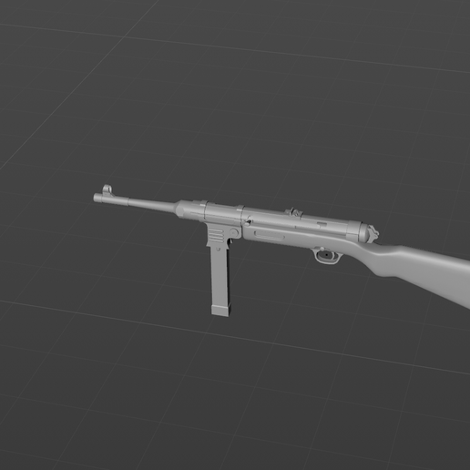 🔫 Swiss MP41 submachine gun digital model・ OBJ File for 3D printing・Cults