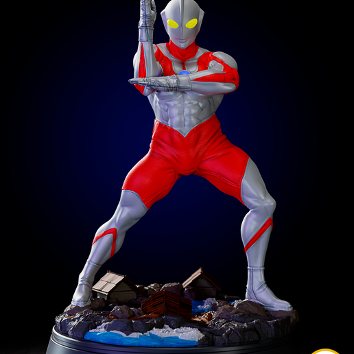 🎨 Ultraman - FAN ART・ 3D File for 3D printing・Cults