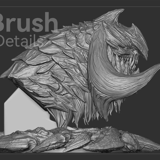 👹 Arkveld - Monster Hunter Wilds - 3D Print Ready・ 3D File for 3D ...
