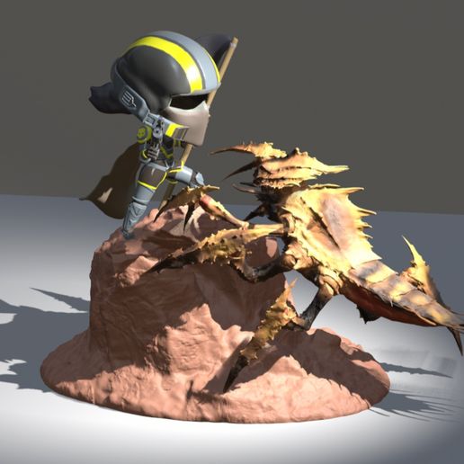 🐛 Helldivers fun sculpt, chibi (tibi) helldiver figura de acción, stl ...