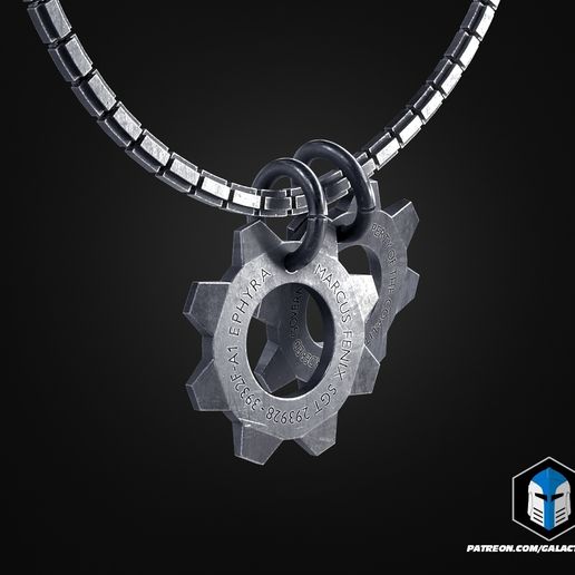 🎭 GoW - Etiquetas COG personalizables - Archivos de impresión 3D ...