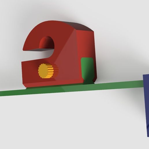 STL file Resin printer lid/cover handle 🖨️ ・3D printing template to ...