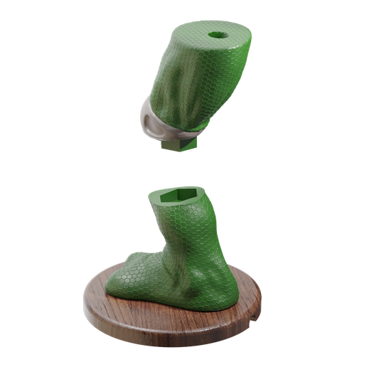 🥷 Ninja Turtle Leg Lamp・ 3D File for 3D printing・Cults