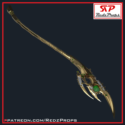 🖨️ 1602 Loki Scepter Cosplay Prop・ 3D File for 3D printing・Cults