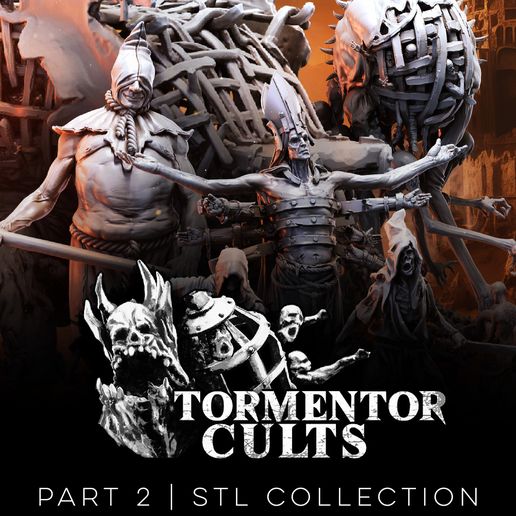 🎲 Tormentor Cults Part 2: Collection・ 3D File for 3D printing・Cults