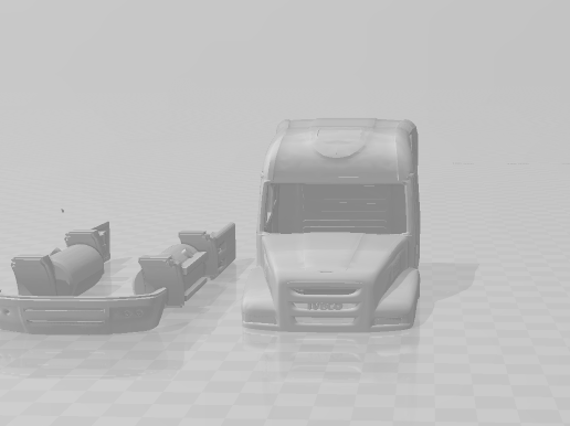 3D file cabin iveco australian 🚚 ・3D printer model to download・Cults