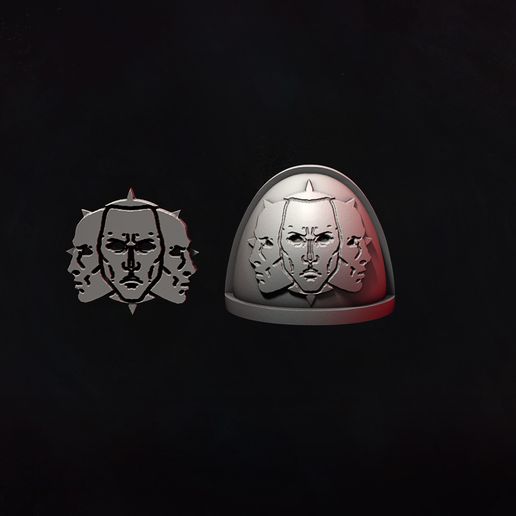 🎲 Face symbol・ STL File for 3D printing・Cults