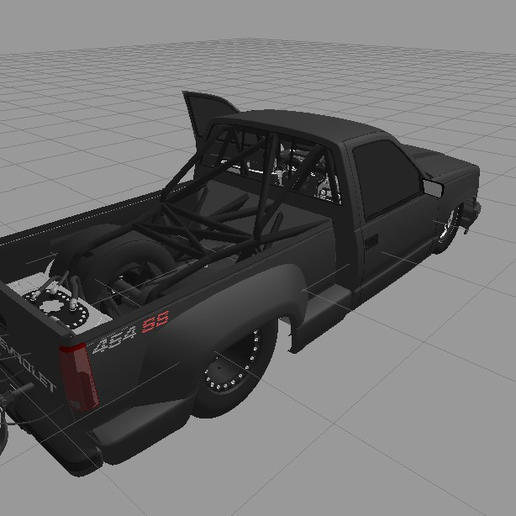 🚙 CHEVROLET 454SS Drag・ 3D File for ・Cults