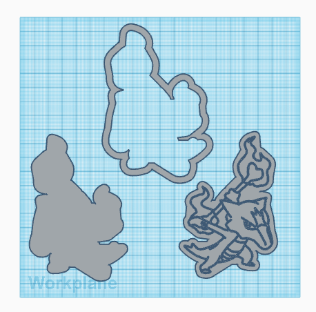 3D file Pokemon: Alolan Marowak 3 Piece Bath Bomb Mold 🐉 ・Model to download and 3D print・Cults