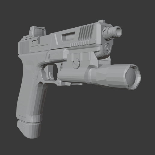 🔫 Tactical Glock 19 3D stl・ STL File for 3D printing・Cults