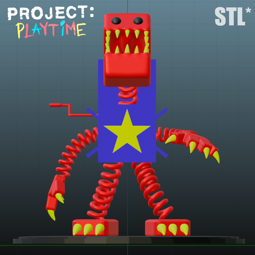 🎨 BOXY BOO FROM POPPY PLAYTIME・ STL File for 3D printing・Cults