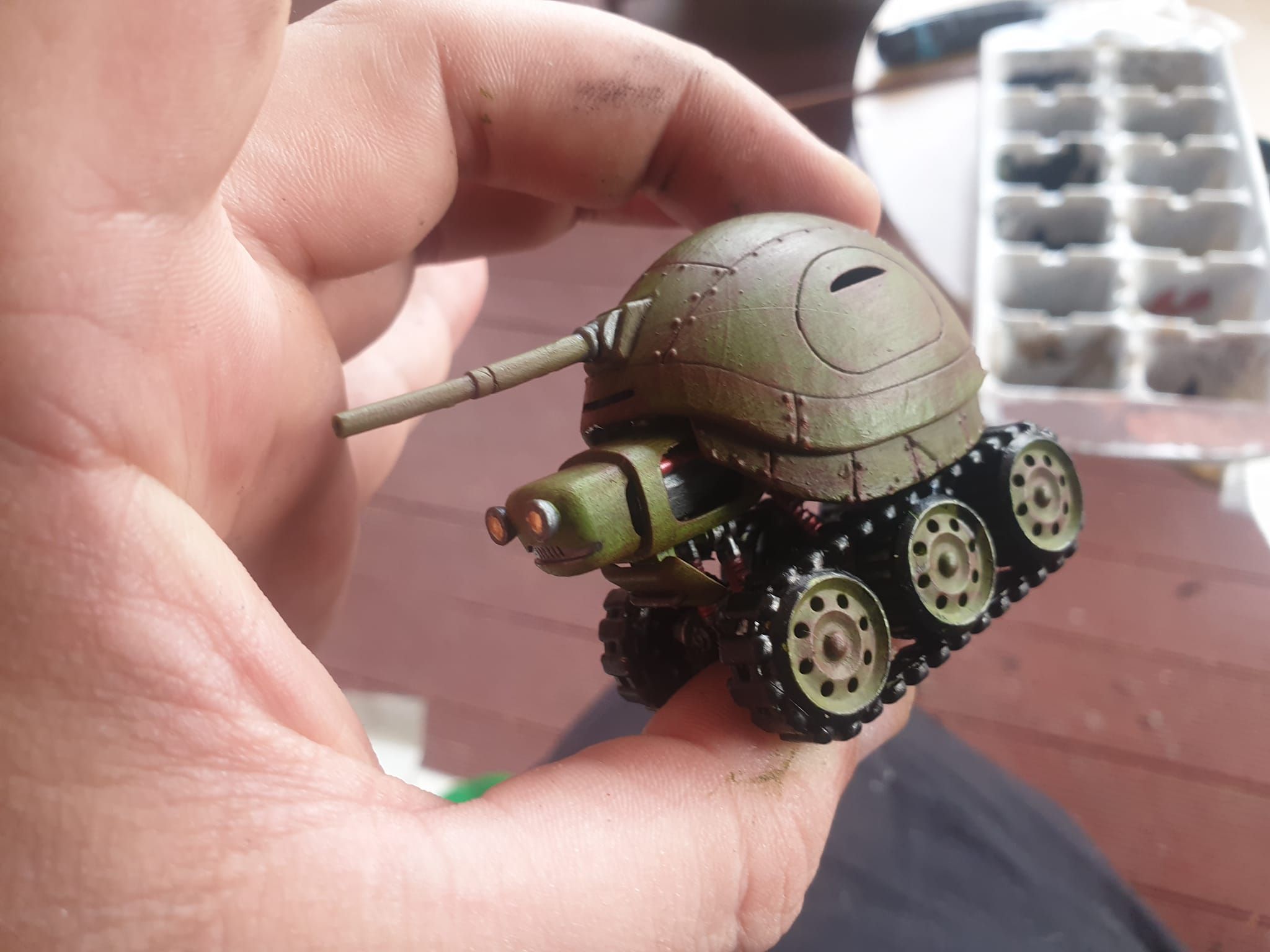 Descargar archivo STL Terror Turtle gaslands tank • Objeto para impresión 3D ・ Cults