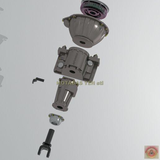 🌆 DYNAFLOW for Buick Nailhead - GEARBOX・ STL File for 3D printing・Cults