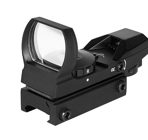STL file Red Dot Sight open Tactical 4 reticle sight 🔫 ・3D printer ...
