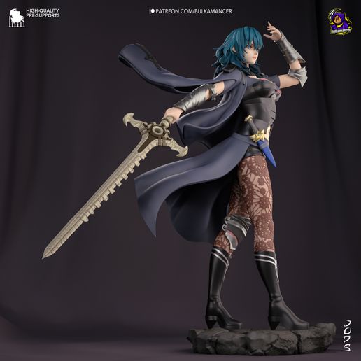 🔥 Byleth | Fire Emblem | 232mm・ 3D File for ・Cults