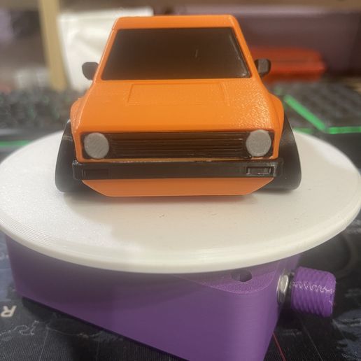 🐇 Tooned VW Rabbit pickup (Caddy) - model kit・3D Print with the A1 mini ...
