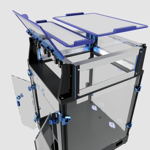 3D file Enclosure for Sapphire PRO (top) 🔝 ・3D printer design to ...