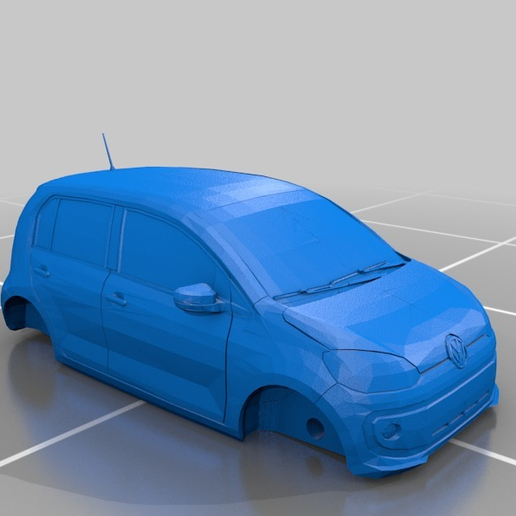 🚗 Volkswagen Up!・Free 3D File for ・Cults