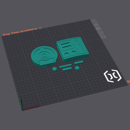 ⭐ Star Wars Outlaws Kay Vess Accessories・ STL File for 3D printing・Cults