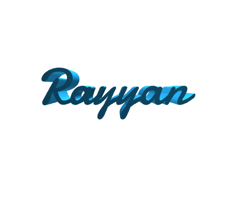 STL file Rayyan 👦 ・3D printer design to download・Cults