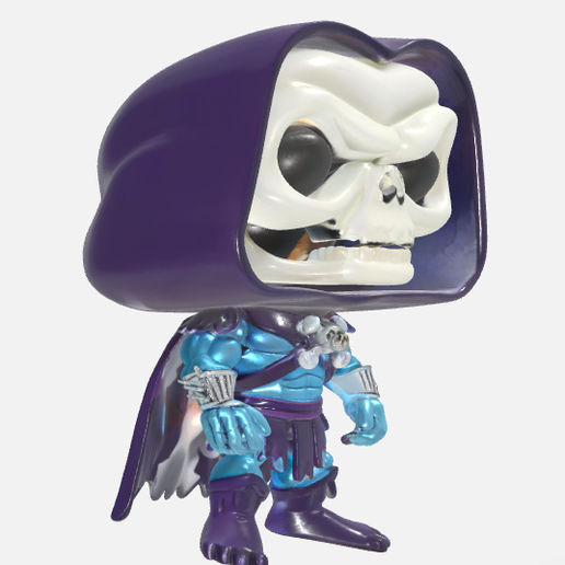 🎨 Skeletor "Funky" - 4 colors・Free STL File for 3D printing・Cults