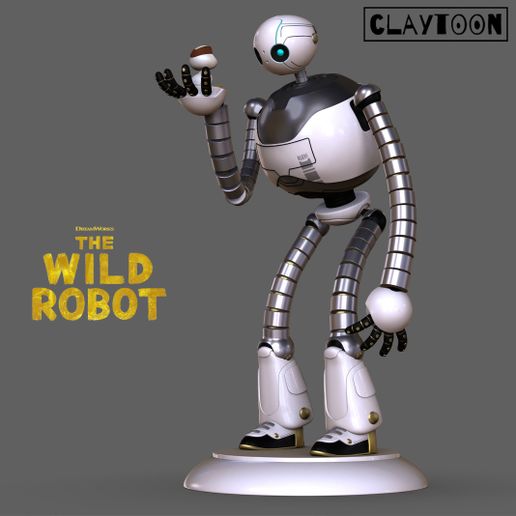 🤖 the wild robot 3d printable model・ STL File for 3D printing・Cults