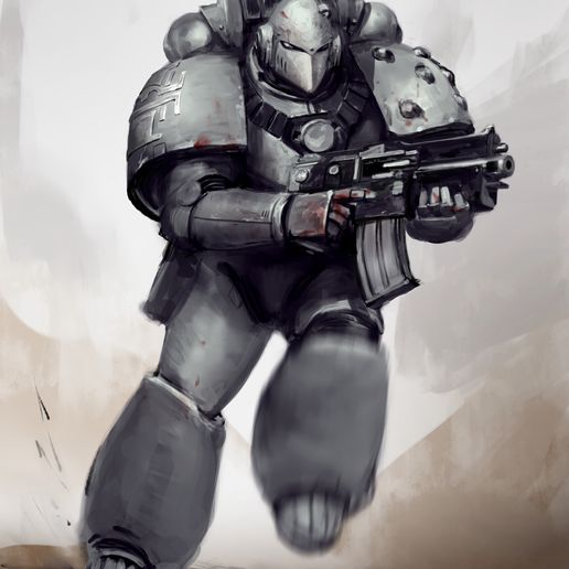 Fichier 3D Beaky Marines - Tactical Squad (Heresy Era) Space Boys 🛰 ...