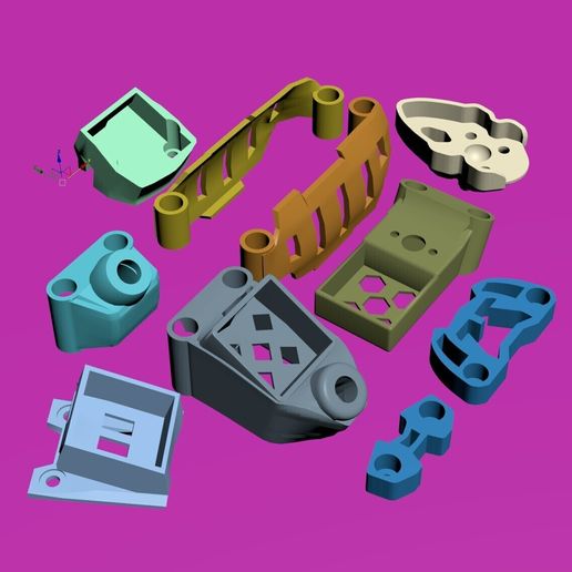 📶 GEPRC GEP Mark4 full set for 5" 6" 7" - vtx , gps , protections ...