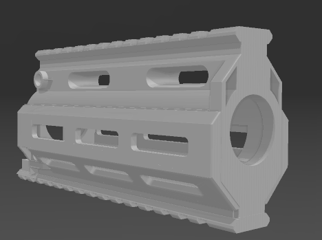 🔫 x7 Phenom handguard・ STL File for 3D printing・Cults