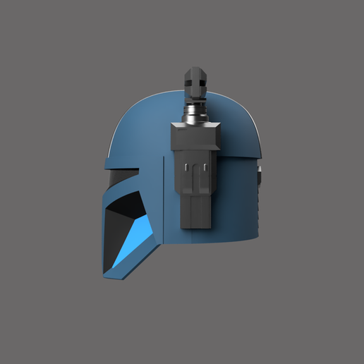 🪖 Paz Vizsla - Heavy Mando inspired helmet CLEAN+DENTED・Free 3D File ...