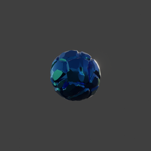 🎲 Stylized hextech stone from Arcane League of Legends 3D print model ...