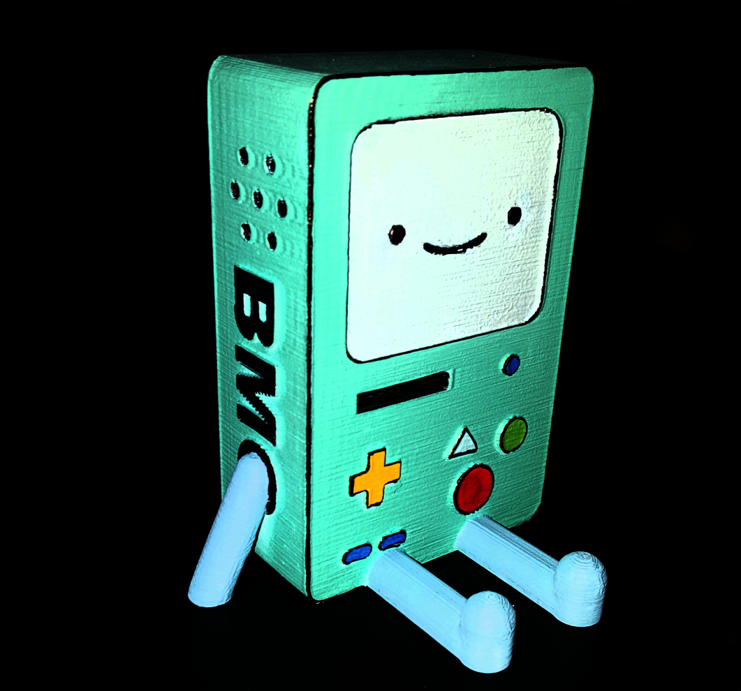 Free STL file BMO - Adventure Time!・3D printer design to download・Cults