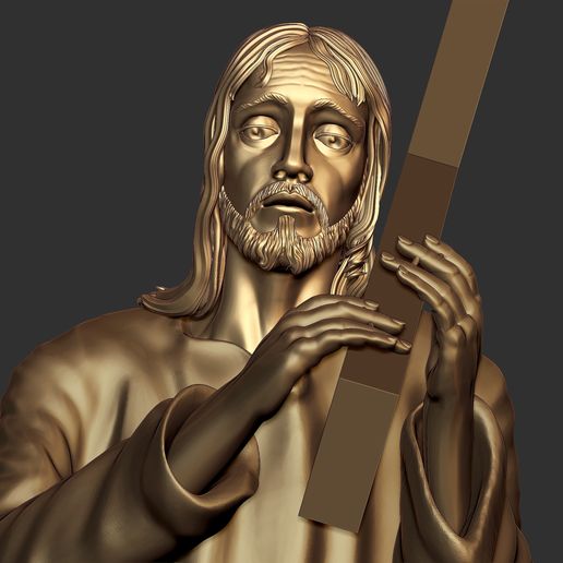 ️ Jesus christ statue・ 3D File for 3D printing and CNC machining ...