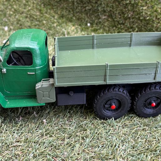 🚚 ZIL-157 - RC truck with the WPL transmission・3D Print with the Bambu Lab P1S 3D printer・Cults