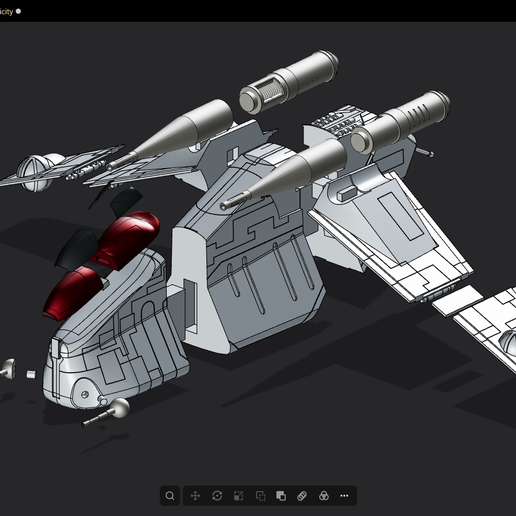 ⭐ Star Wars LAAT Clone Trooper Gunship・ STL File for 3D printing・Cults