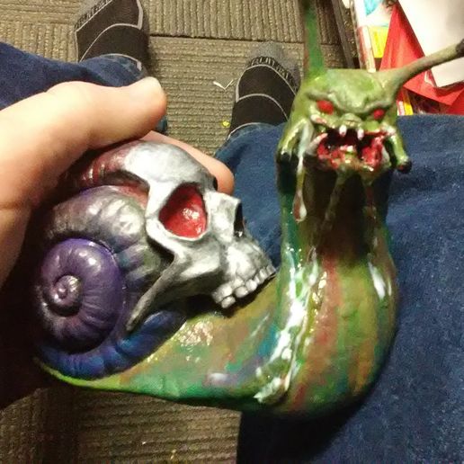 3D printing Predator Snail・Cults