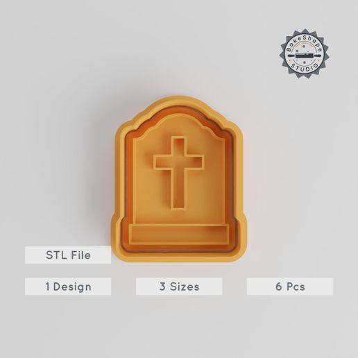 🪦 Tombstone Cookie Cutter & Stamp, Perfect for Halloween, Gravestone ...