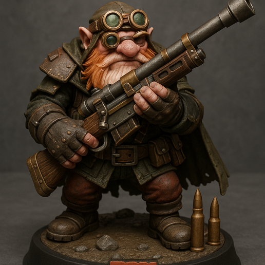 🔫 Sniper – 3D Printable Model | Dota 2 Fan Art・ STL File for 3D ...
