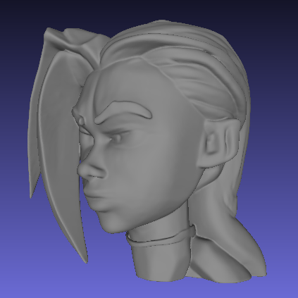 OBJ file BUST JINX 👤 ・3D printer model to download・Cults
