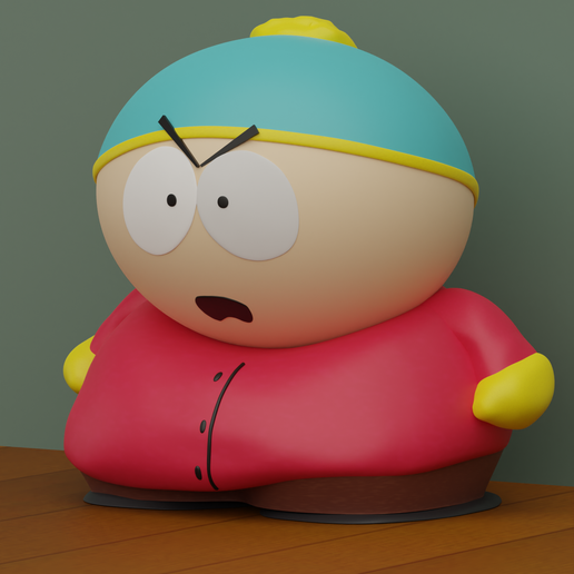 👾 Eric Cartman South park・Free STL File for ・Cults