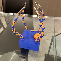 3D print Electronics Third Hand Soldering Stand・Cults